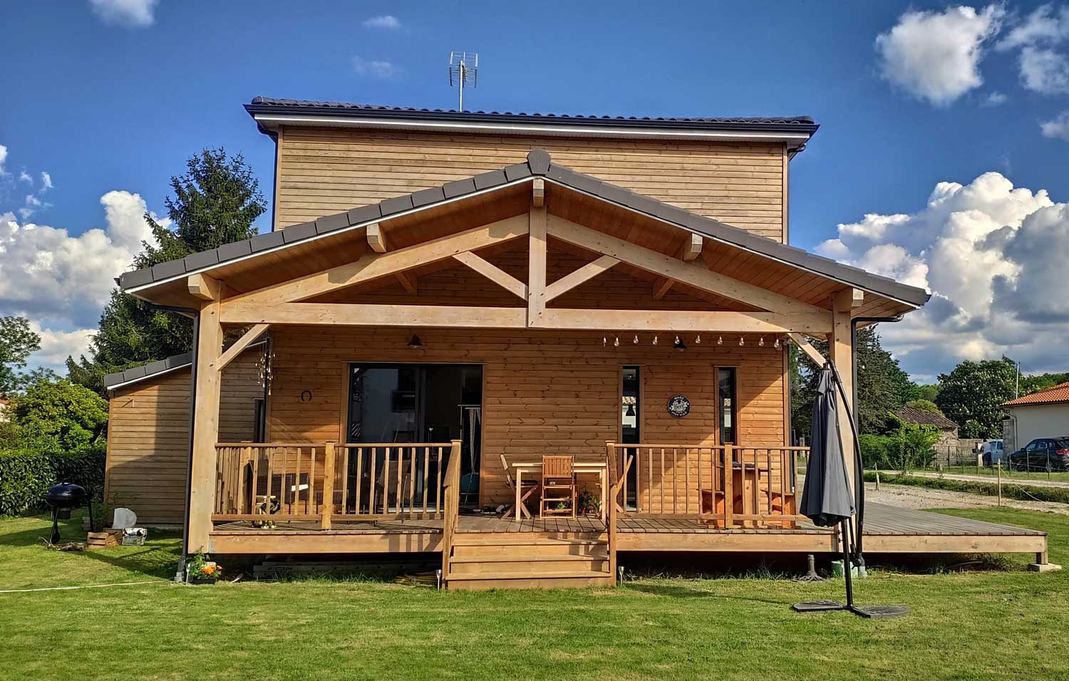 Constructeurs de maisons en bois en Gironde (33), exemples de maisons
